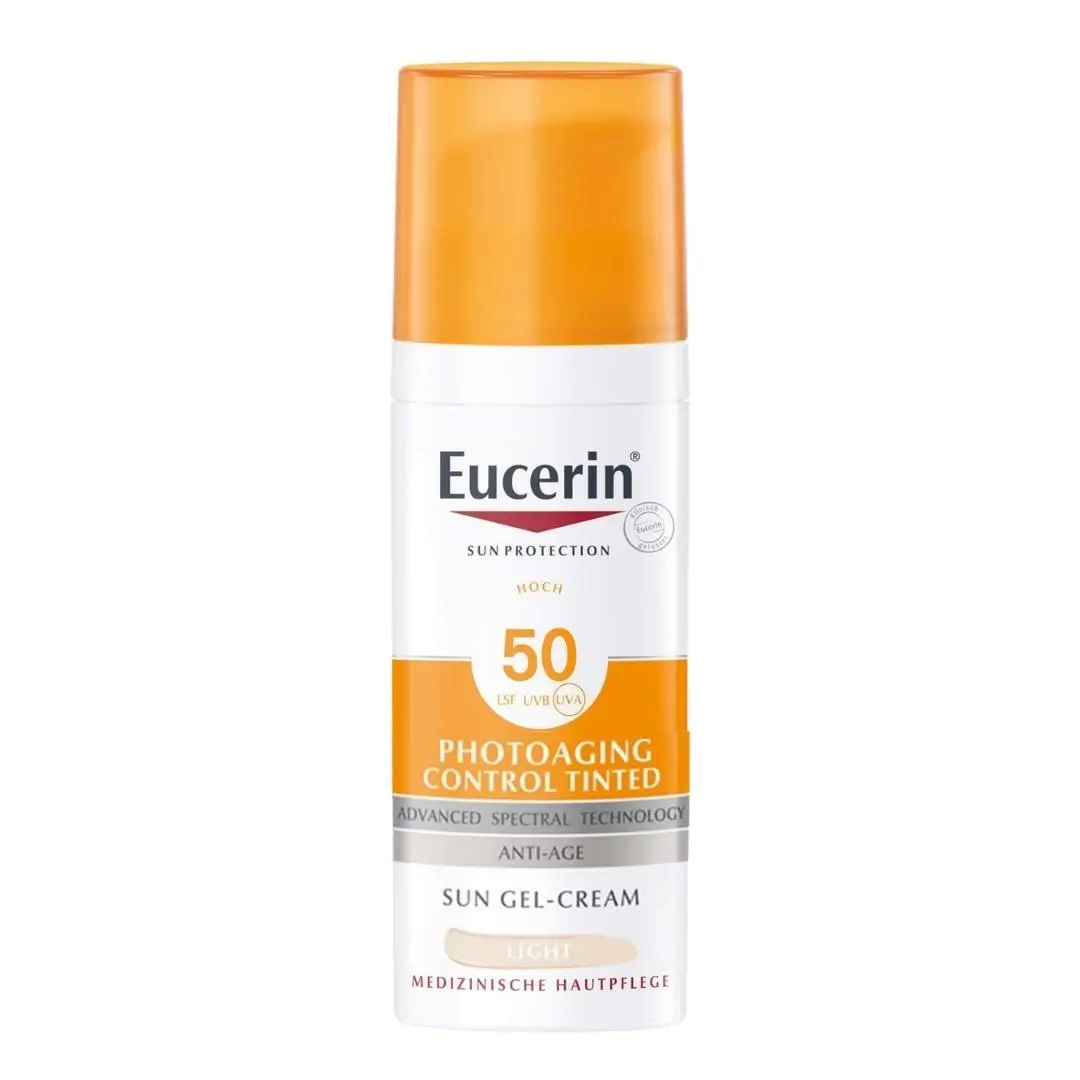 EUCERIN Tonirana krema Sun SPF 50+ svetla 50ml