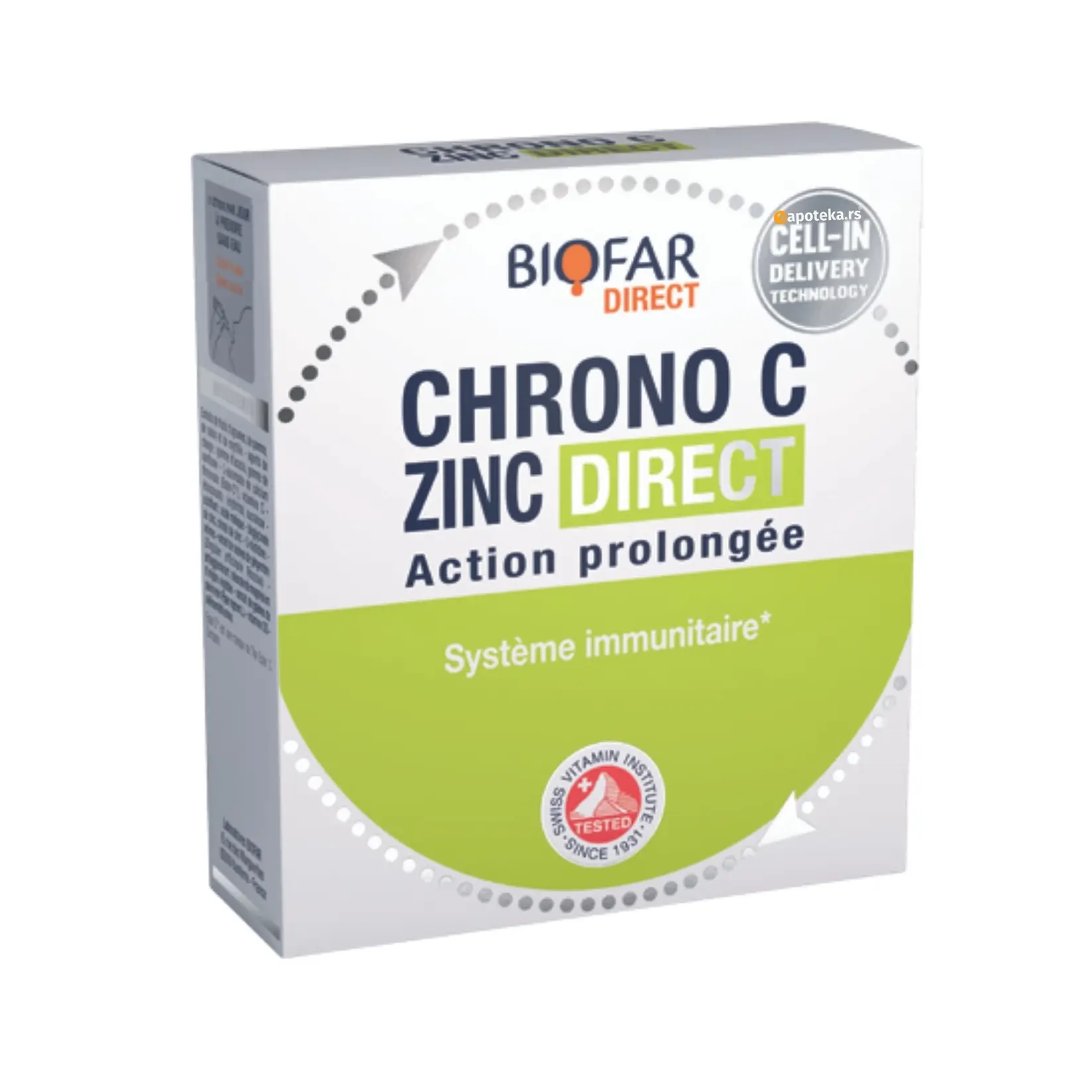 BIOFAR Vitamin C direkt 320mg, cink, selen, vitamin D3 i histidin 14/1 108508