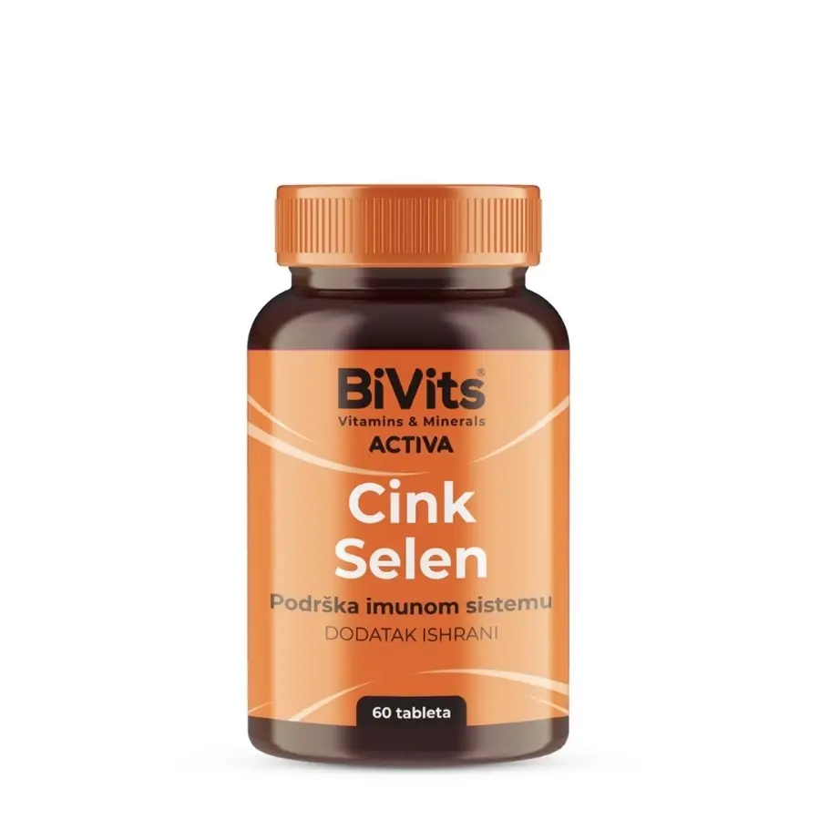 BiVits ACTIVA vitamins&minerals Cink Selen
