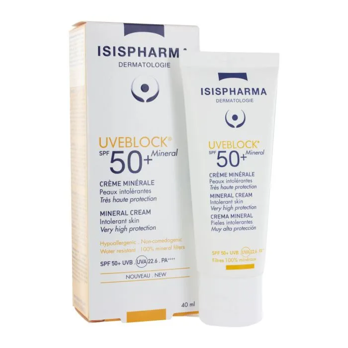 Uveblock SPF 50+ Mineral Invisible krema 40ml