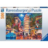 Ravensburger Puzzle Slagalica 500 delova Veče u Pizi 17380