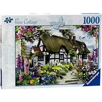 Puzzle slagalica 1000 delova Ružina koliba Ravensburger 15585