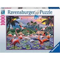 Ravensburger Puzzle slagalica Ružičasti flamingosi 1000 komada 17082