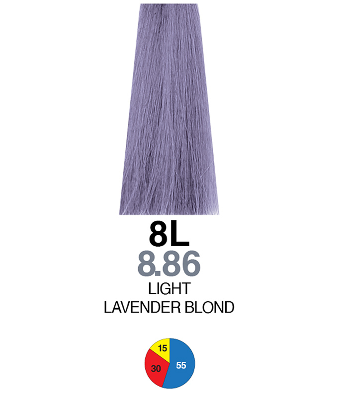 Aquarely 8L – Lavanda svetloplava boja za kosu 100ml