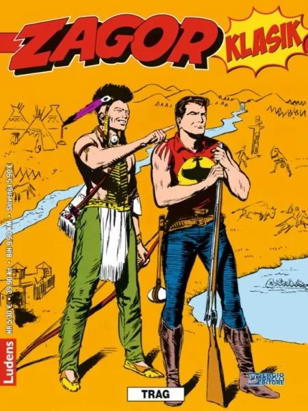 Zagor klasik 71: Trag (Korica A)