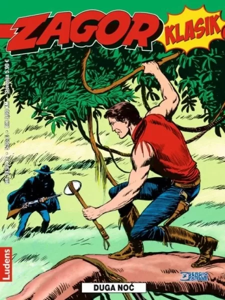 Zagor klasik 70: Duga noć (Korica A)