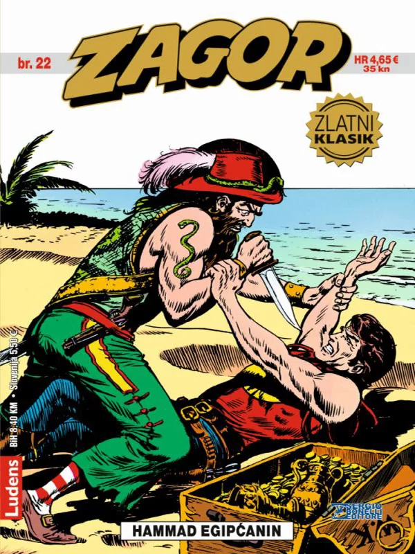 Zagor Zlatni klasik 22: Hammad Egipćanin (Korica D)