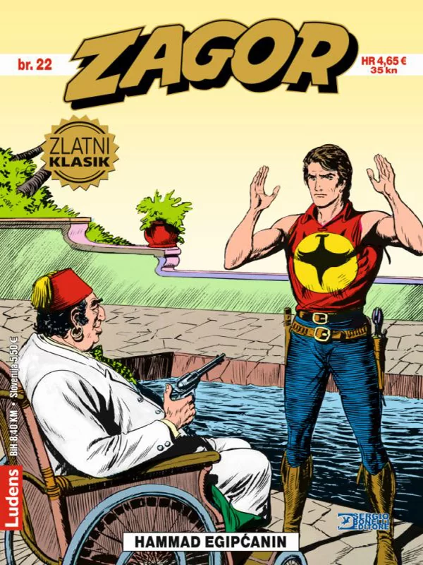 Zagor Zlatni klasik 22: Hammad Egipćanin (Korica A)