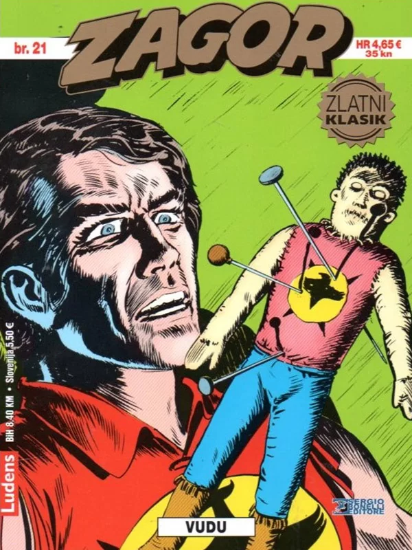 Zagor Zlatni klasik 21: Vudu (Korica C)