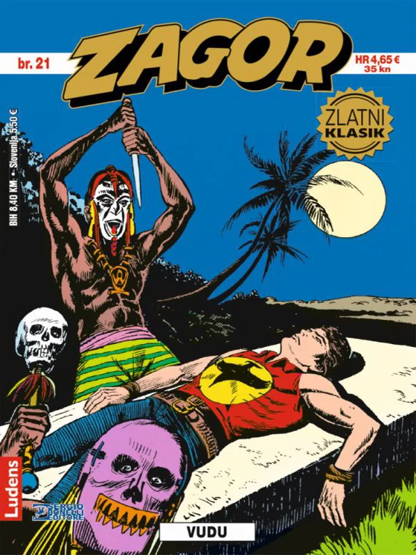 Zagor Zlatni klasik 21: Vudu (Korica B)