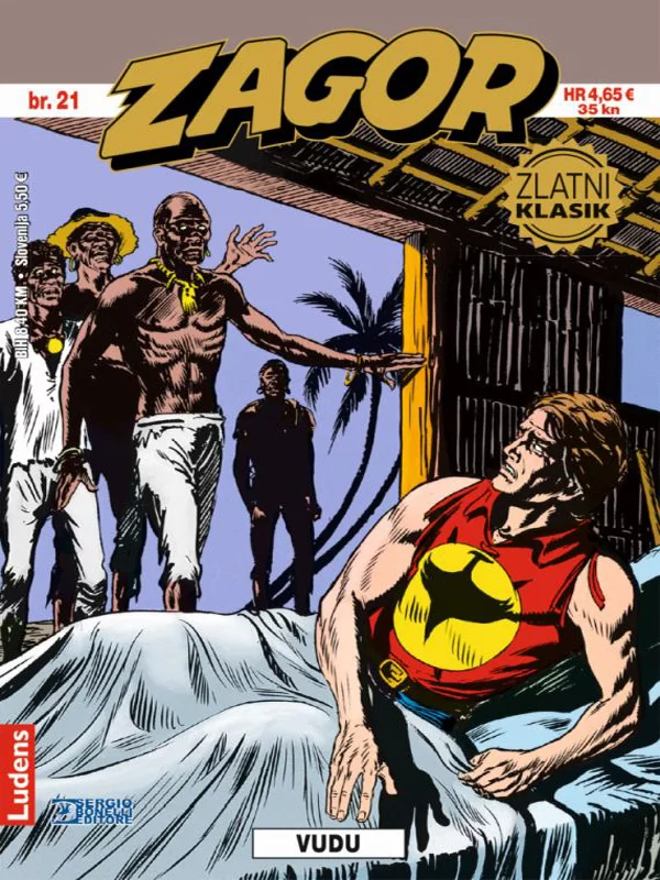 Zagor Zlatni klasik 21: Vudu (Korica A)