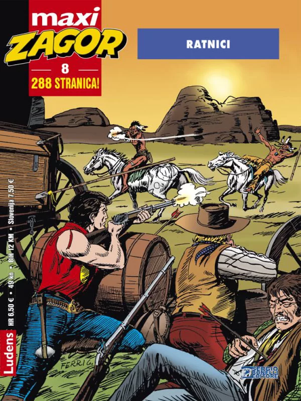 Zagor maxi 8: Ratnici (Reprint)