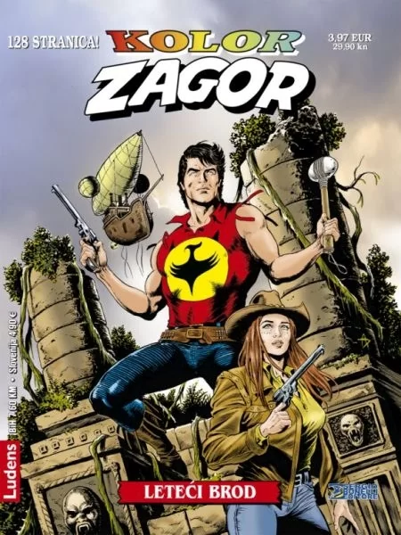 Zagor kolor 16: Leteći brod