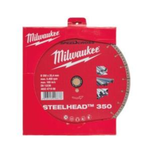 Milwaukee Premium dijamantski disk za sečenje, 350 x 25,4 mm, STEELHEAD, 4932471988