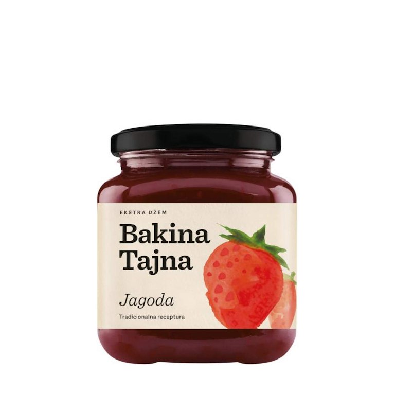 Bakina tajna džem jagoda 375g bakina tajna