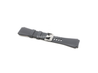 Narukvica relief za smart watch 22mm tamno siva