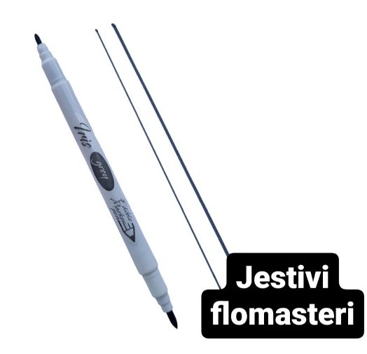 Jestivi flomaster sivi