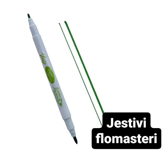 Jestivi flomaster svetlo zeleni