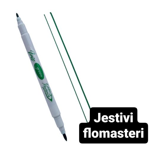 Jestivi flomaster tamno zeleni