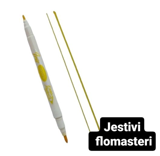 Jestivi flomaster žuti