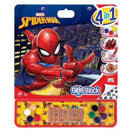 As company giga blok spiderman 4 u 1 ( AS27379 )