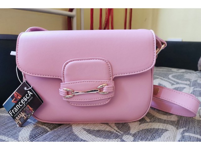 Francesca roze torbica