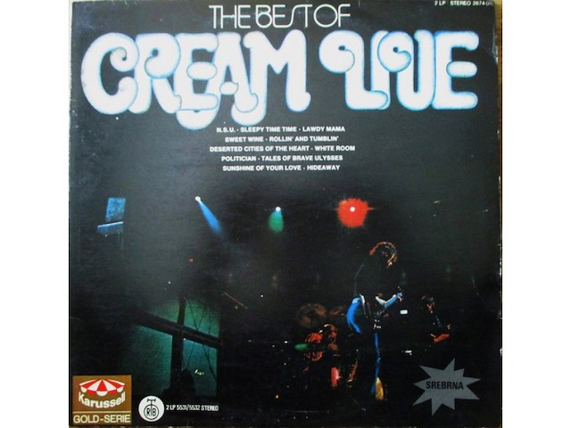 The Cream-Best of Cream Live 2LP (Unknown Year)