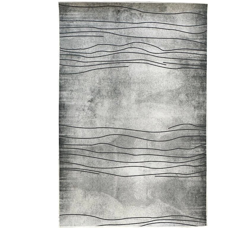 Tepih Lines 160x190cm sivi