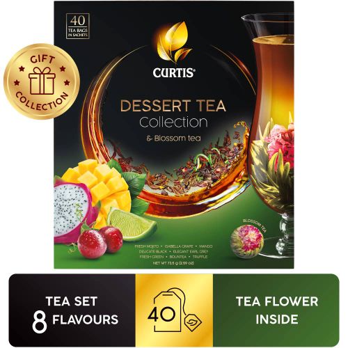 Curtis Dessert Tea Collection & Blossom Tea - Kombinacija čajeva, 73.5g