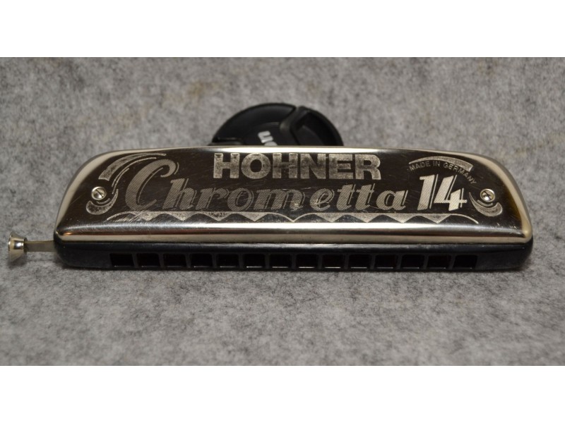 Hohner Chrometta 14 C usna harmonika