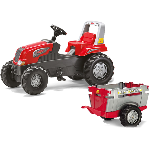 Rolly Traktor Junior Sa Farm Prikolicom
