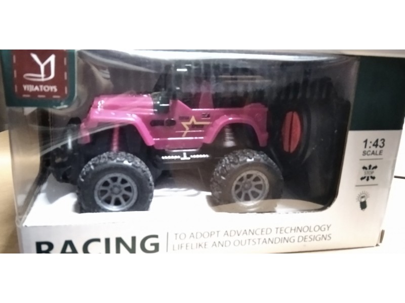 Auto dzip roze RC