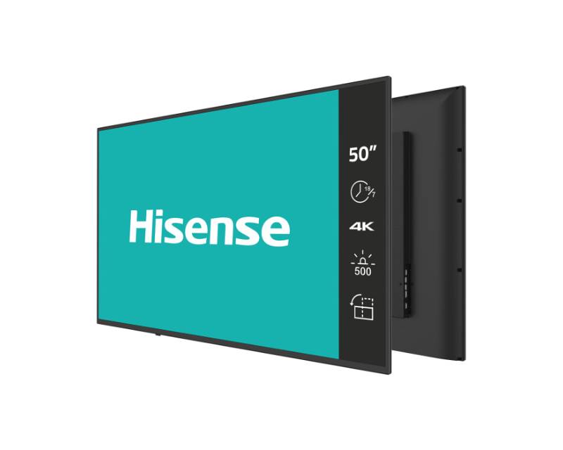 HISENSE 50 inča 50GM60AE 4K UHD 500 nita Digital Signage Display – 18/7 Operation