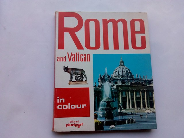 Rome and Vatican in colour, Rim i Vatikan, engleski