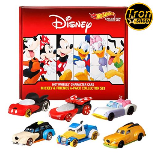 Hot Wheels Disney autići Miki Maus i prijatelji 6 komada