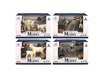 Zhongjieming toys, igračka, set figura, farmer i životinje, miks, 4073149 ( 867127 )