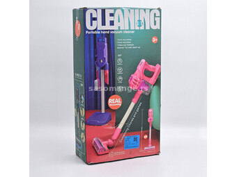 Cleaning, igračka, ručni usisivač, set, roze ( 870269 )