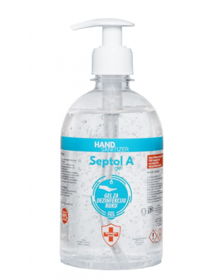 SEPTOL A 500 ML GEL ZA DEZINFEKCIJU RUKU
