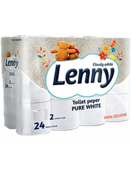 TOALET PAPIR LENNY 24kom 2-sL