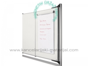 MAGNETOPLAN magnetni držač papira - flipchart 70cm