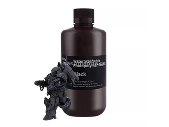 Water Washable Resin 1kg Black