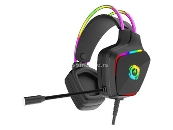 CANYON Darkless GH-9A, RGB gaming headset with Microphone, Microphone frequency response: 20HZ~20...