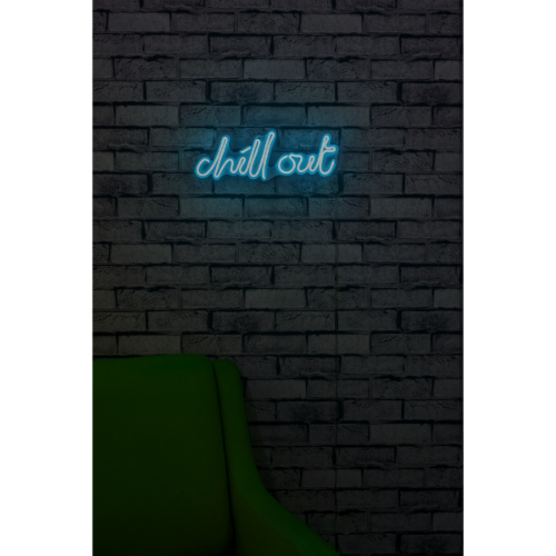 Zidna dekoracija Chill Out LED, plava