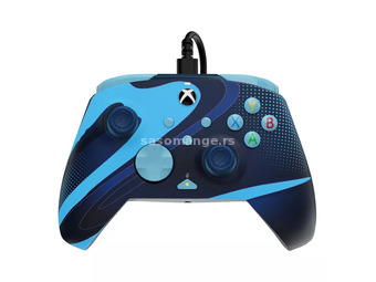 XBOX Wired Controller Rematch - Blue Tide Glow In The Dark