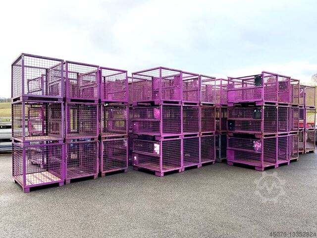 200 pcs. Euro-Pool Mesh Box Purple