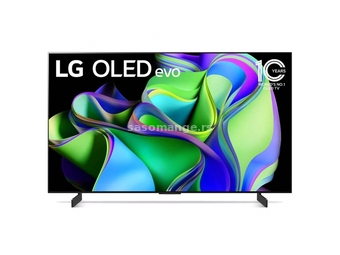 Televizor LG OLED42C31LA/OLED evo/42"/Ultra HD/smart/webOS ThinQ AI/tamn siva