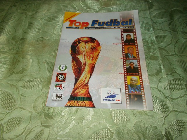 Top fudbal - sportska revija - broj 1 - Novembar 1997