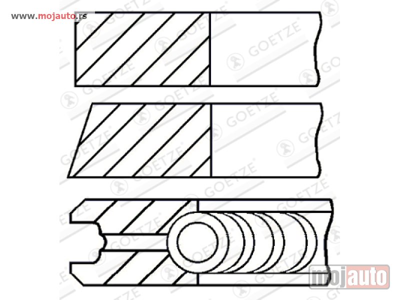 Pezo 106 1.5D Karike STD 94-04, NOVO