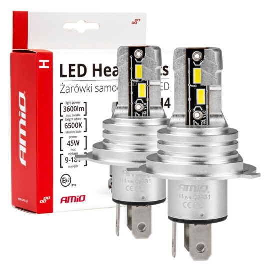 Sijalice LED H4, 9-18V 45W, (2 kom) – Amio 03331