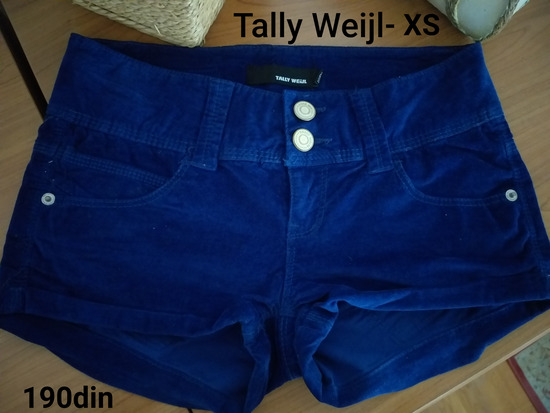 Tally Weijl ženski somotski šorts XS/34